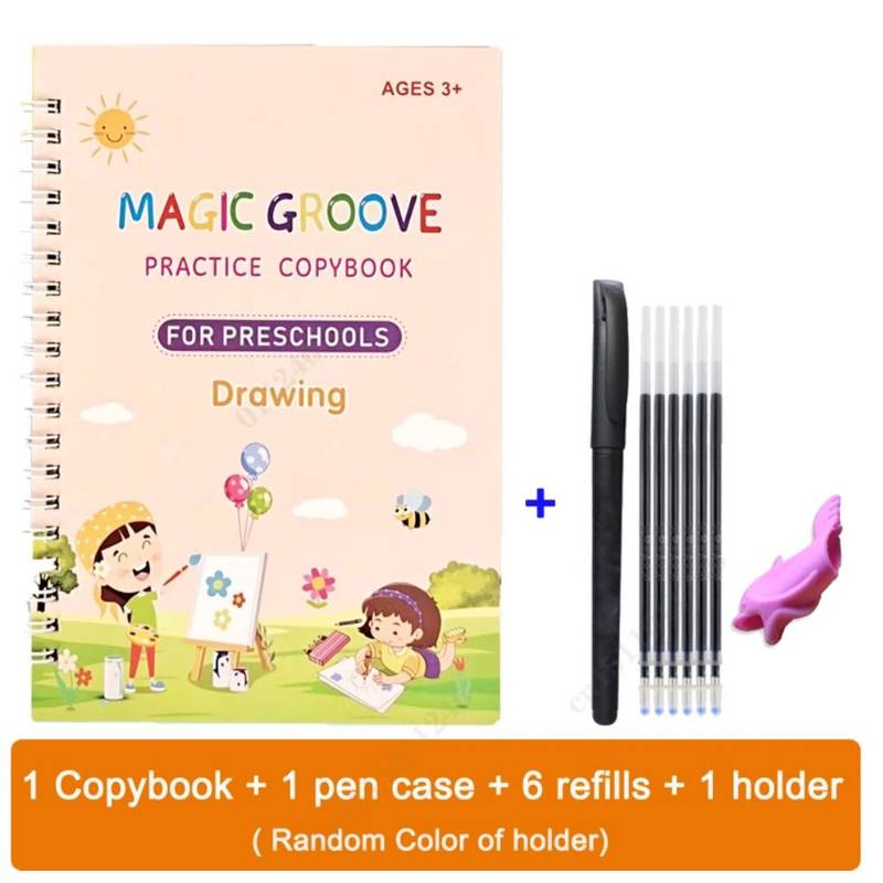 Drawing Magic Groove Calligraphy Copybook
